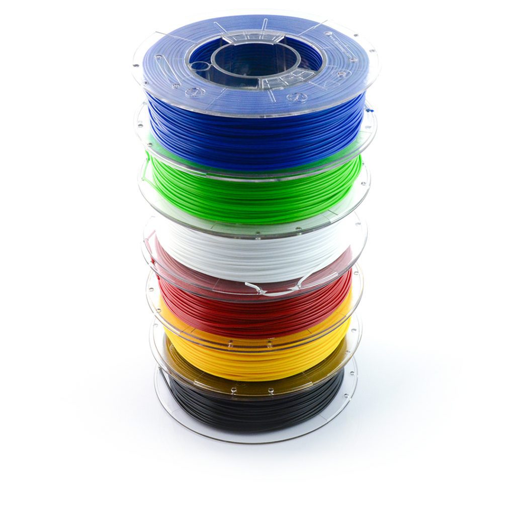 Filamenty pro 3D tisk - typy, vlastnosti a použití - Botland