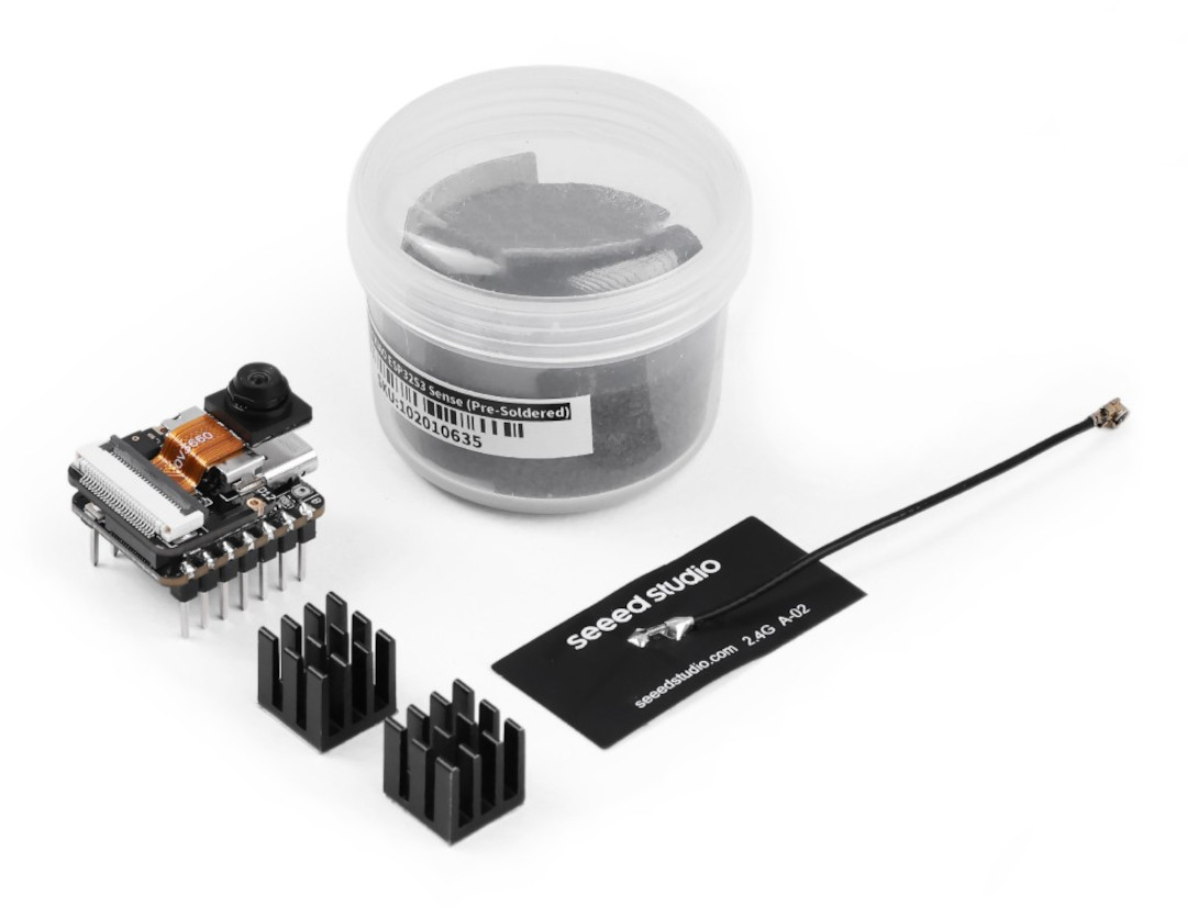 Seeed Xiao ESP32-S3 Sense - sada s kamerou OV2640 - WiFi/Bluetooth ...